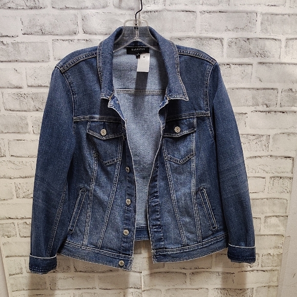 Talbots | Jackets & Coats | Talbots Classic Blue Denim Jacket | Poshmark